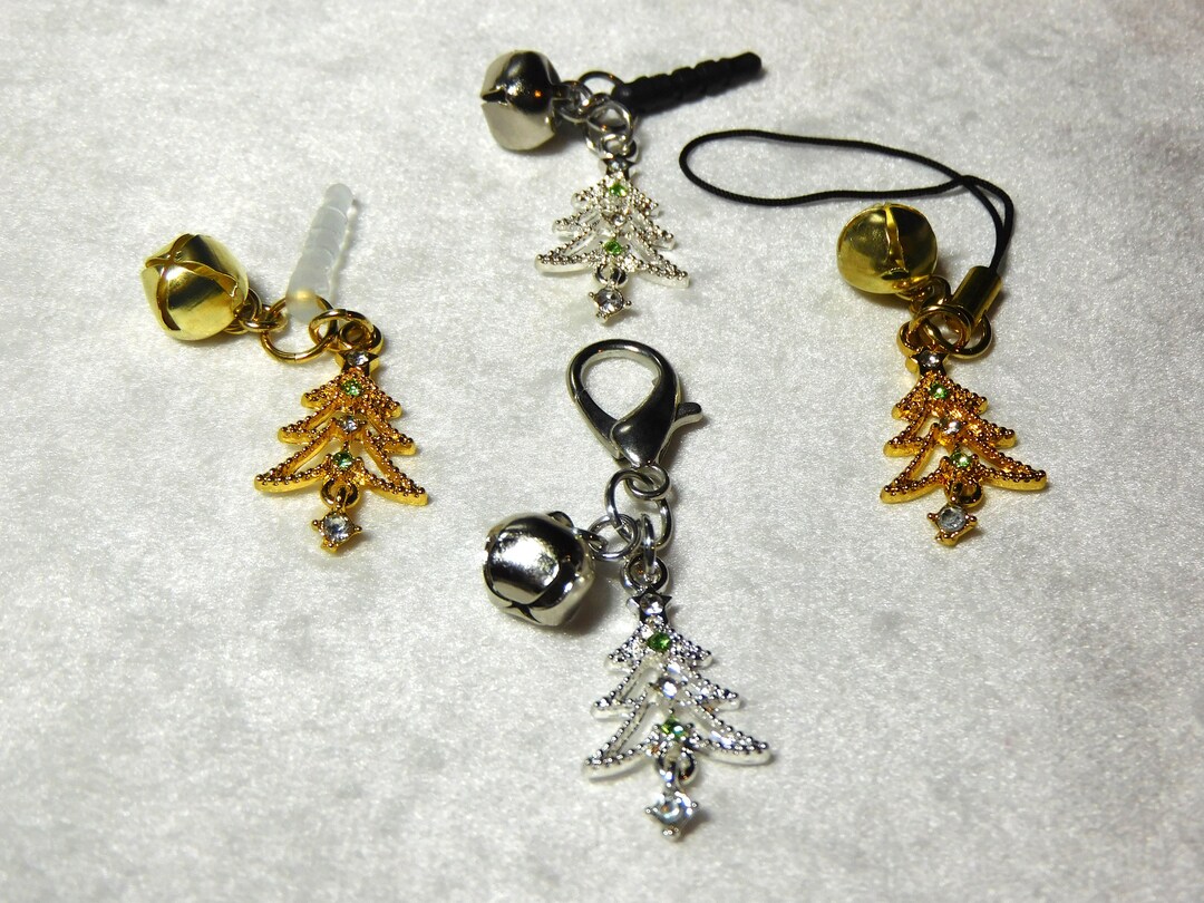 Cell Phone Charm Dust Plug Keychain Zipper Pull 3.5mm Audio Jack, Clip ...