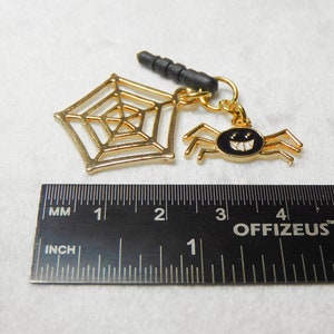 Cell Phone Charm Dust Plug Keychain Zipper Pull 3.5mm Audio Jack, Clip ...