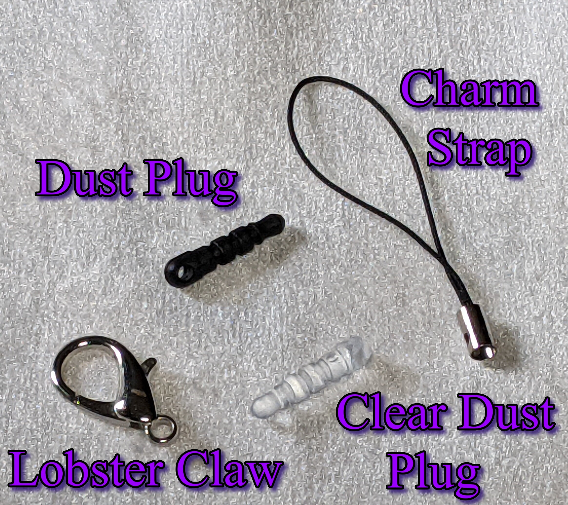Halloween Charm, Creepy Cute Enamel Zipper Pull, Phone Charm, Audio ...