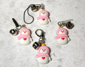 Cell Phone Charm Dust Plug Keychain Zipper Pull 3.5mm Audio Jack, Clip ...