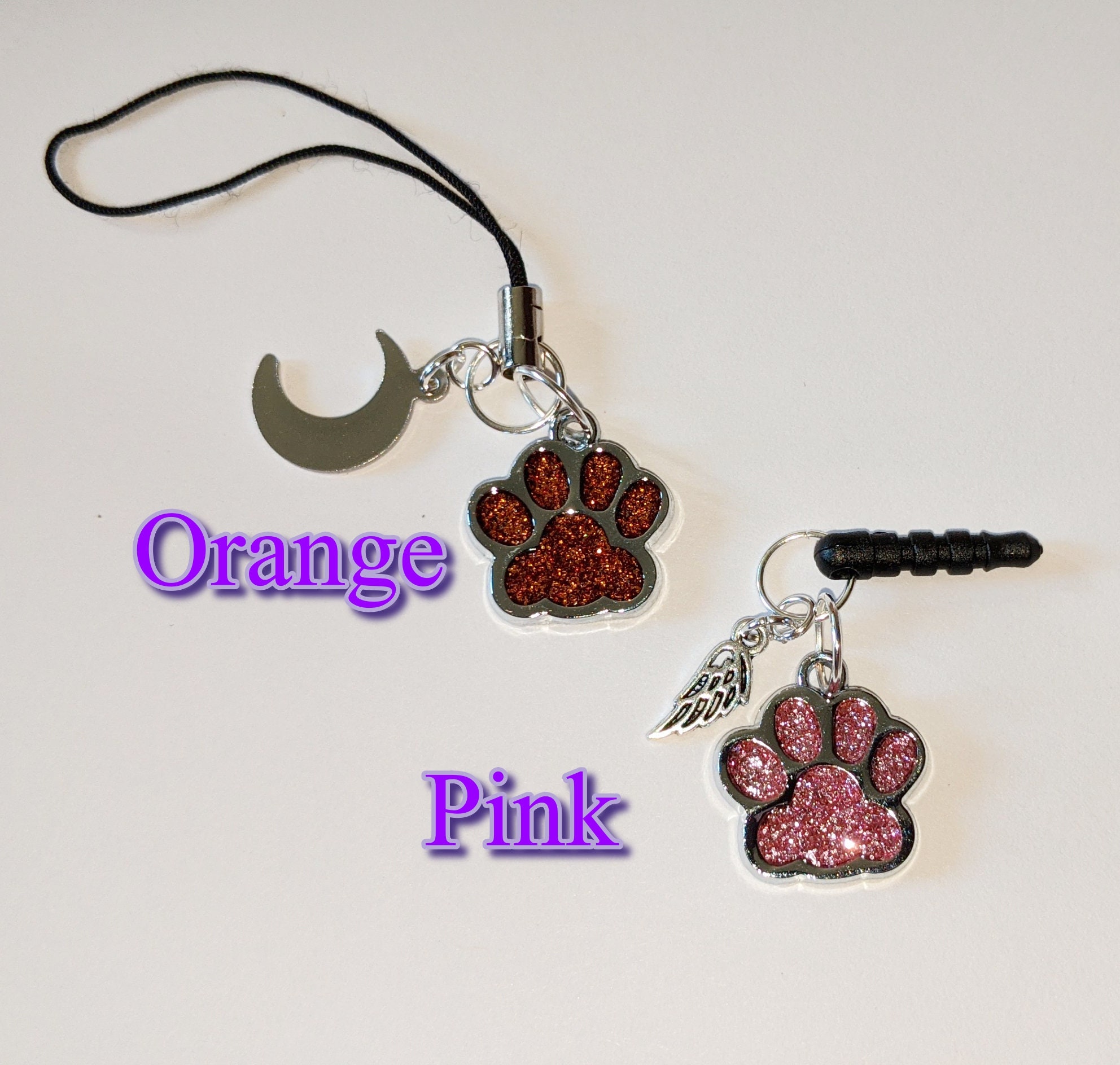 Cell Phone Charm Dust Plug Keychain 3.5mm Audio Jack or Strap | Etsy