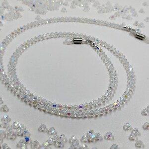 AB Crystal Eyeglass Chain: 26" Bling Sunglass Accessory Gift - Etsy
