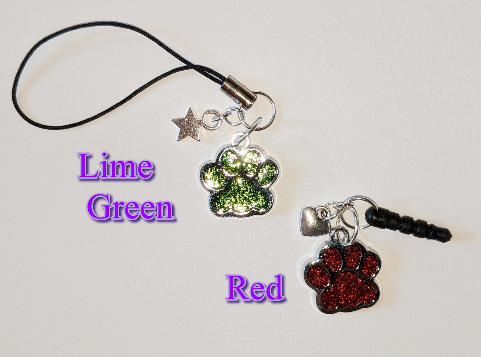 Cell Phone Charm Dust Plug Keychain 3.5mm Audio Jack or Strap | Etsy