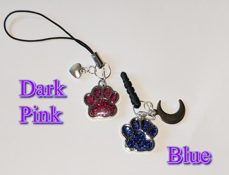 Cell Phone Charm Dust Plug Keychain 3.5mm Audio Jack or Strap | Etsy