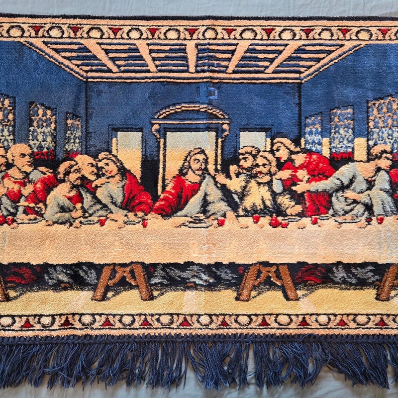 Last Supper Tapestry - Etsy