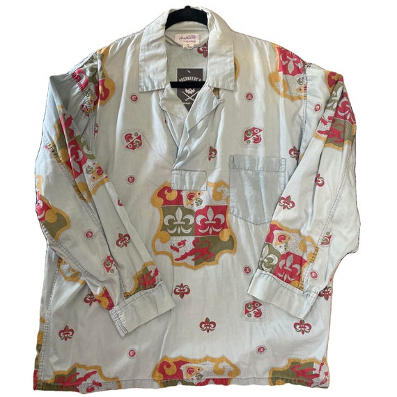 Vintage 1960's XL Faultless by Enro Pullover Long Sle… - Gem