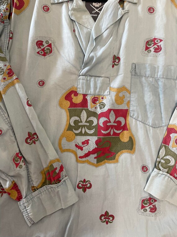 Vintage 1960's XL Faultless by Enro Pullover Long Sle… - Gem