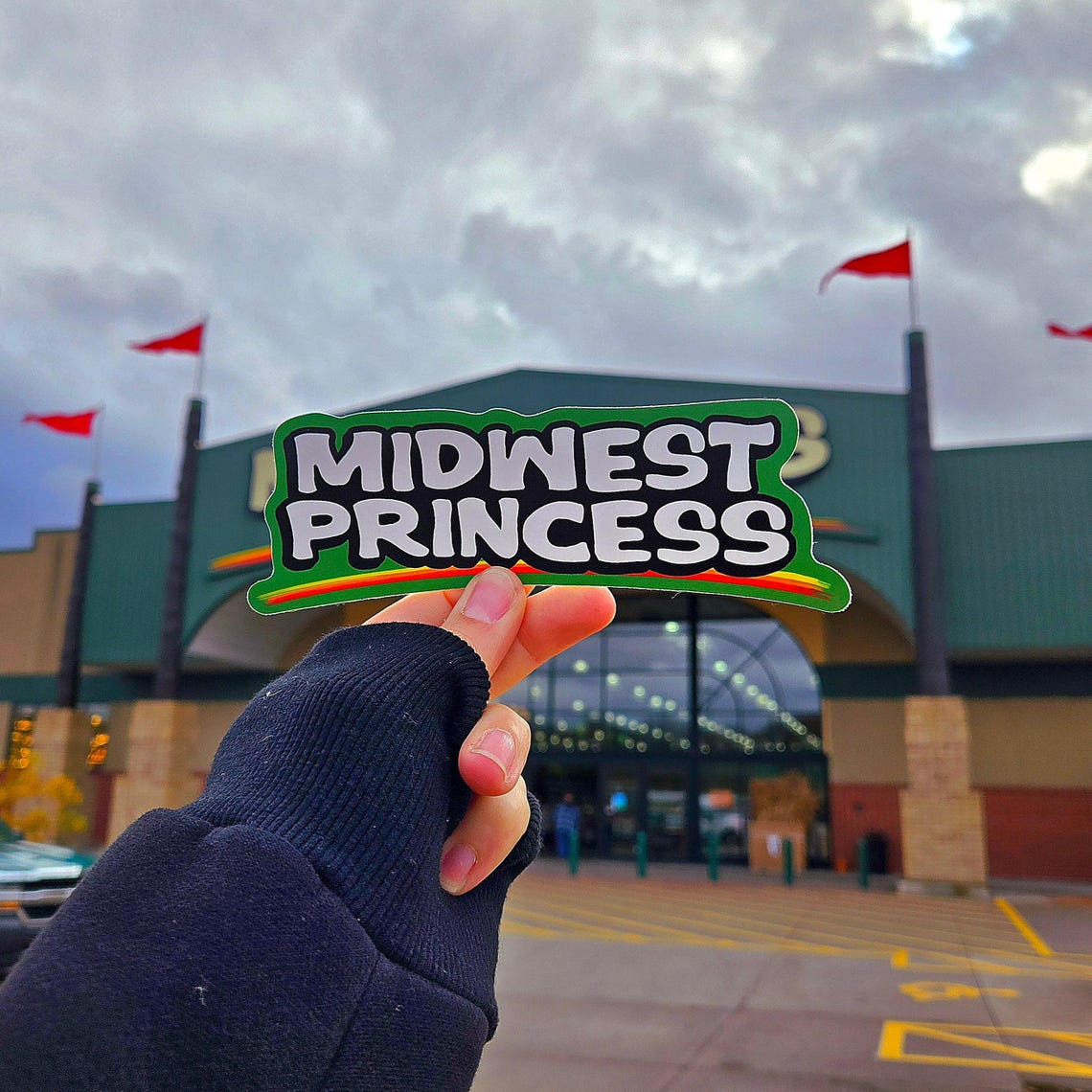 Unforgiven Midwest Princess Sticker - Etsy