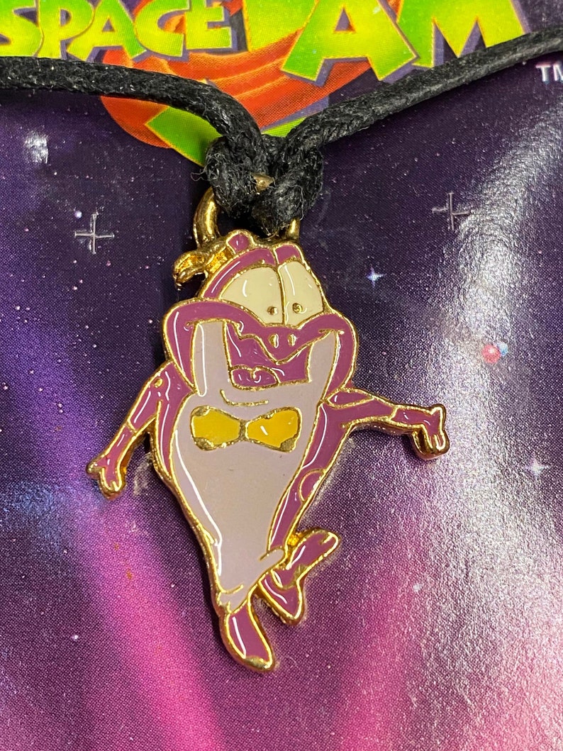 Vintage 1996 Warner Bros. Space Jam Bupkus Necklace Retro Y2k 90's ...
