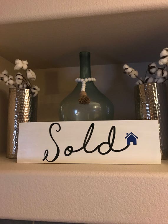 Sold sign | Etsy