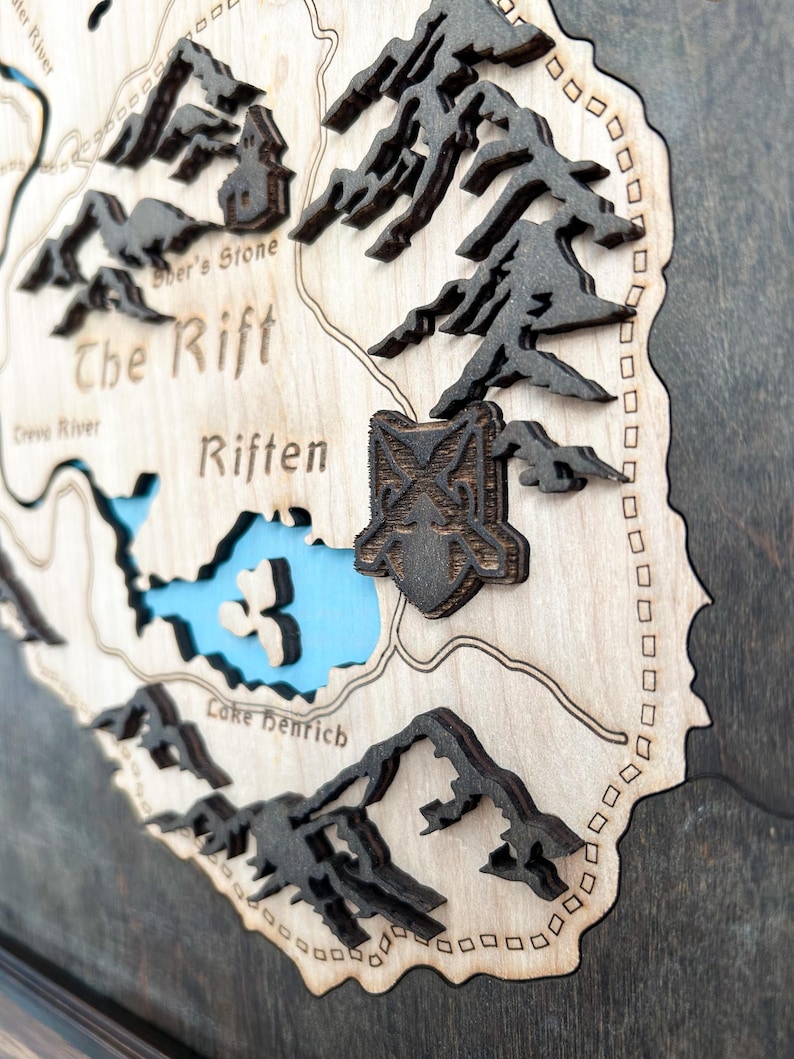 Skyrim Inspired Vector File 3D, Laser Cut File, SVG, EPS, PDF ...