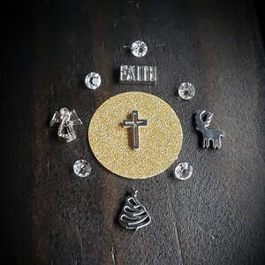 Christmas Floating Charm Set for Floating Lockets-11 Piece Set-holiday ...