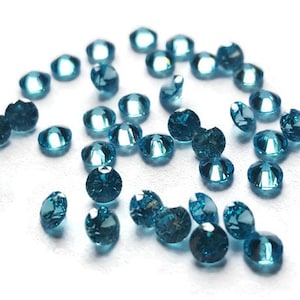 5 or 10-pack of Stardust Crystals for Floating Lockets-aquamarine-2.8mm ...