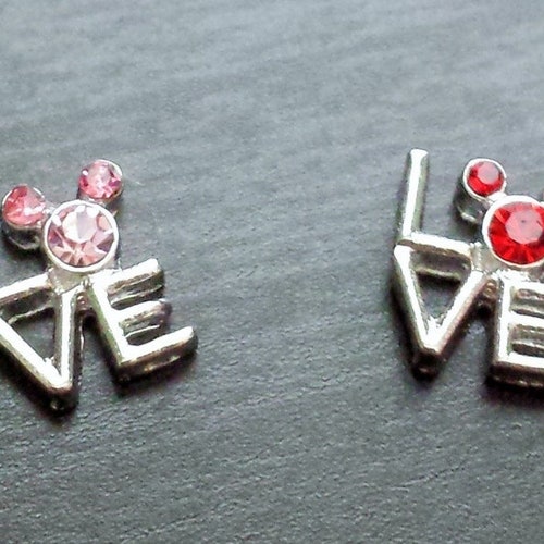 Love Floating Charm for Floating Lockets-mickey-mouse Charm-1 - Etsy