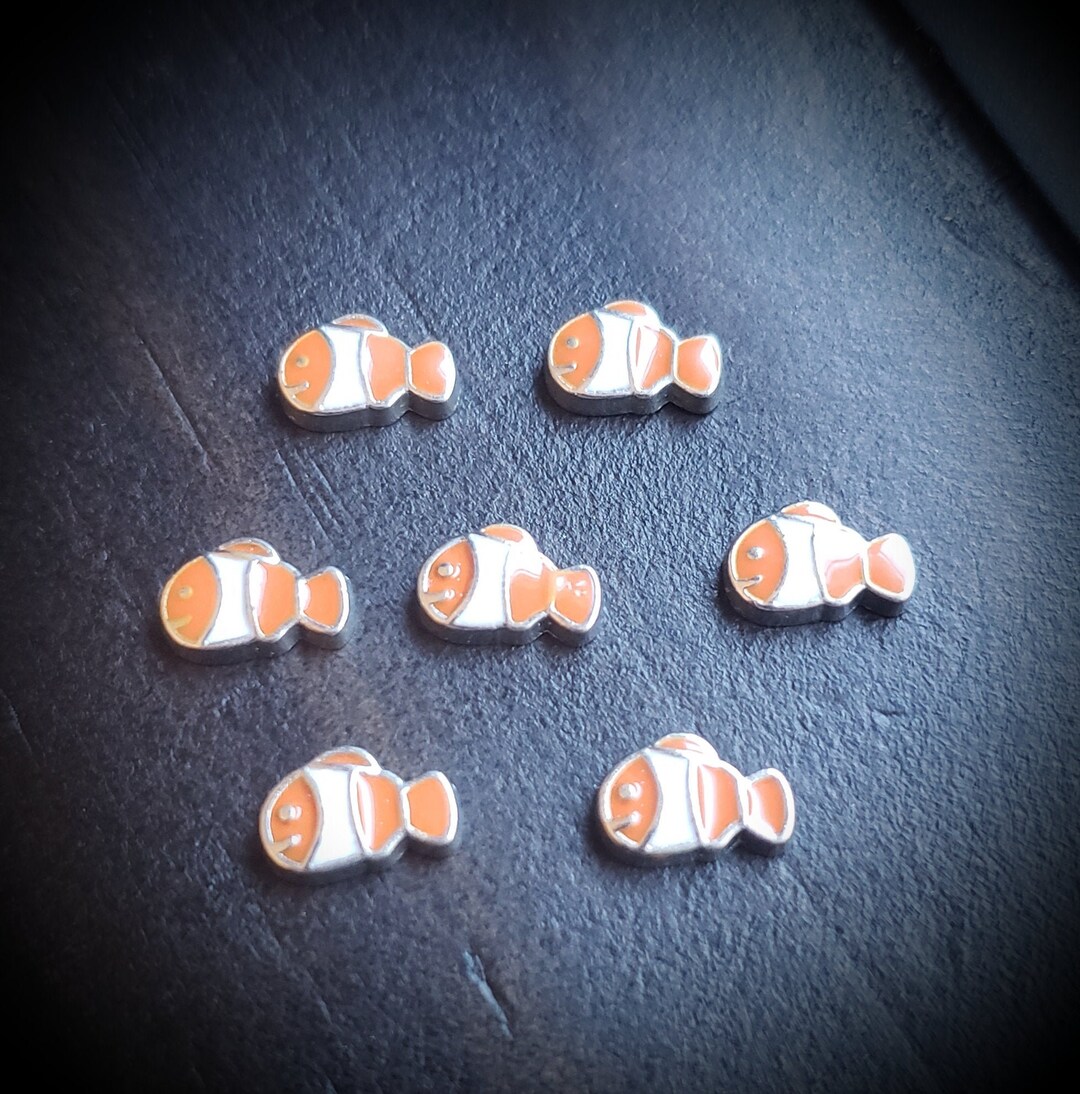 Clown Fish Floating Charm for Floating Lockets-1 - Etsy Italia