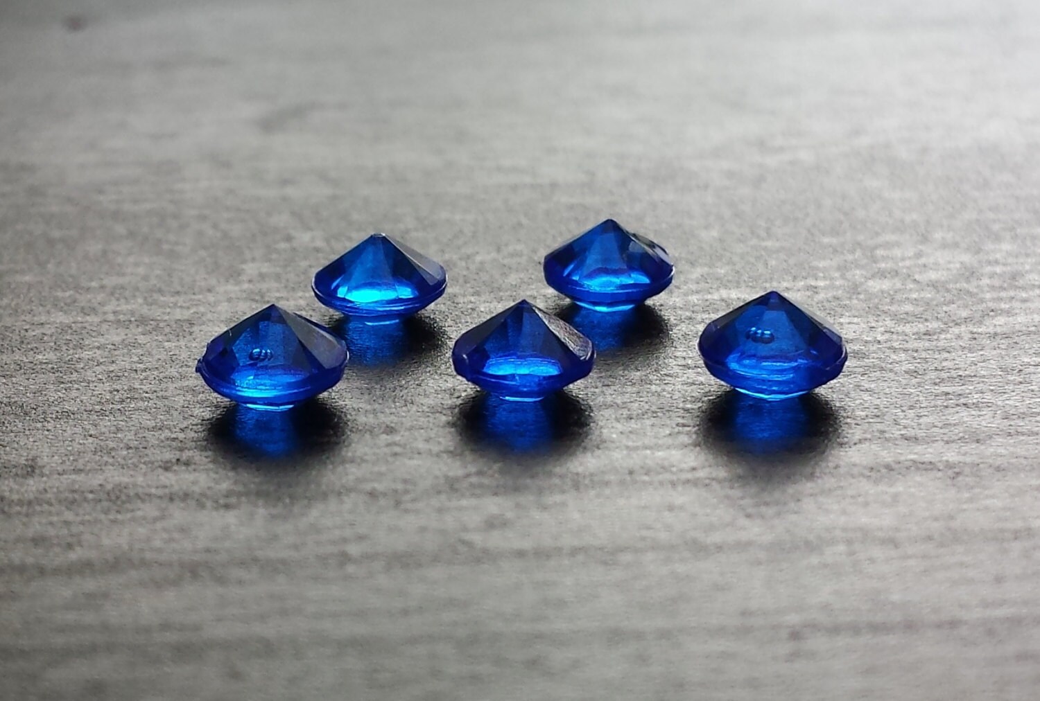 Set of 5 Royal Blue Crystal Floating Charms for Floating | Etsy