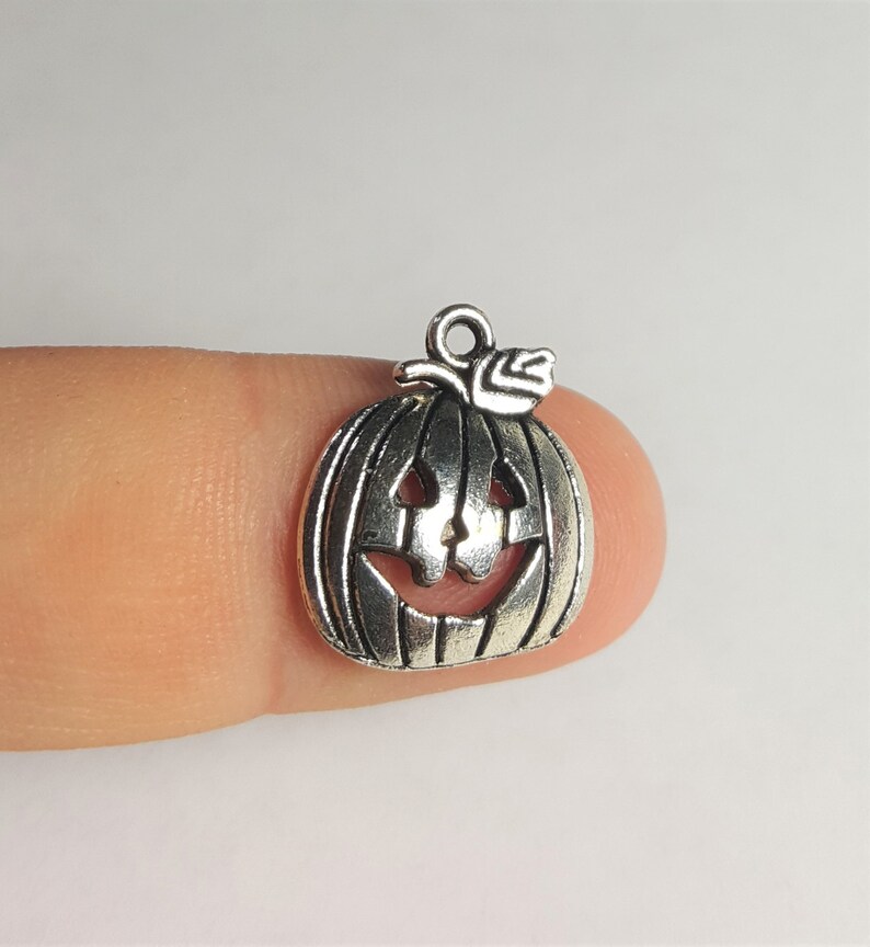 Pumpkin Dangle Charm for Floating Lockets Necklaces | Etsy