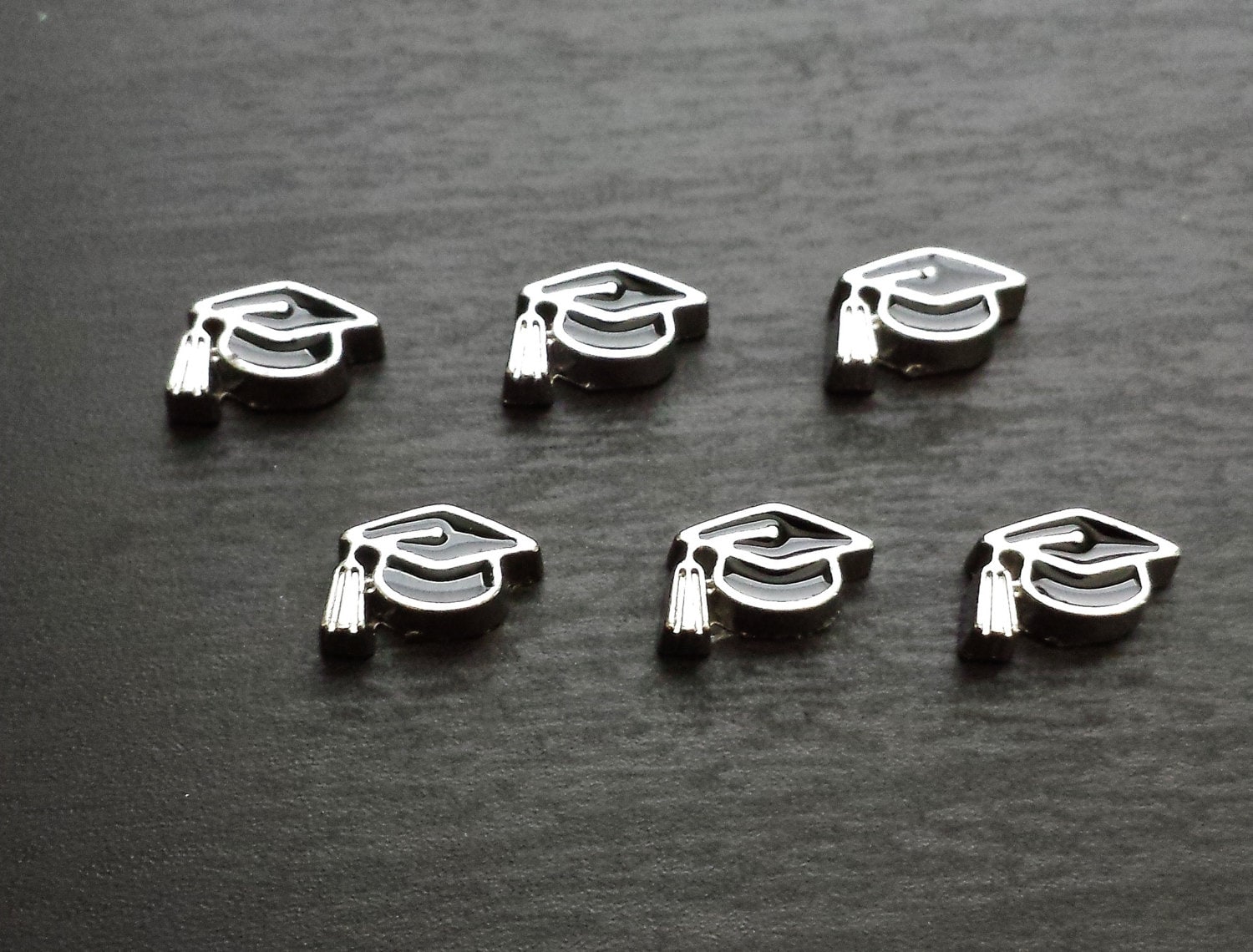 Graduation Cap Floating Charm for Floating Lockets-silver - Etsy