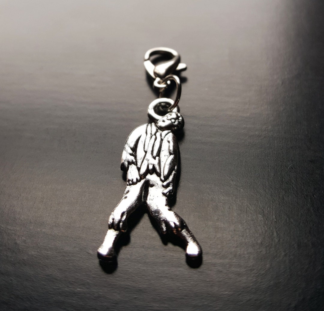 Zombie Dangle Charm-walking Dead Charm With Lobster - Etsy