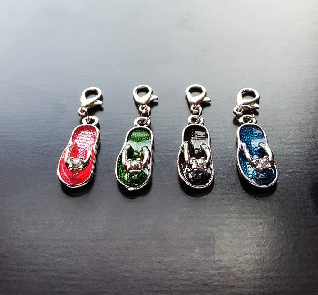 Sandal Charm-pink, Green, Black or Blue-gift Idea - Etsy