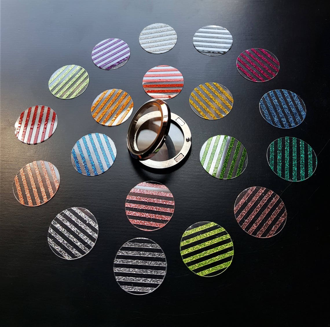 Striped Color Window Insert-choose From 19 Colors-fits 30mm - Etsy