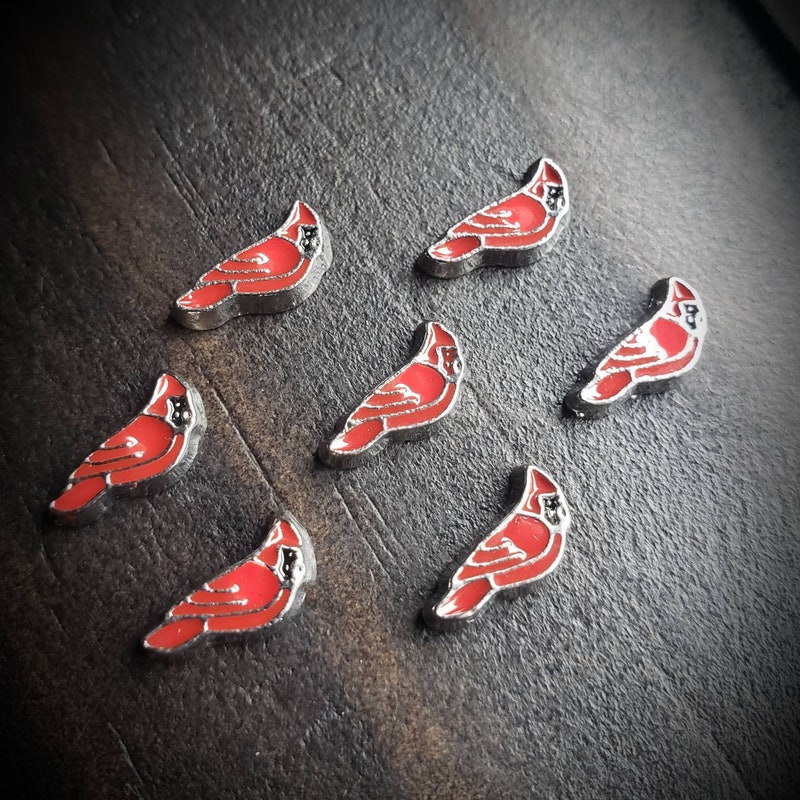 Cardinal Bead - Etsy