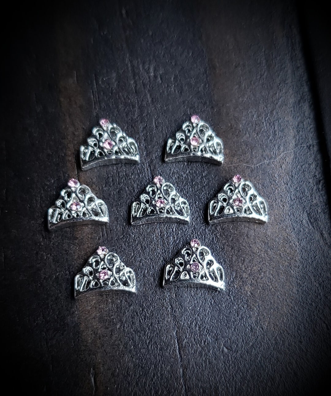 Princess Crown Floating Charm for Floating Lockets-1 Piece-10mmx8mm ...