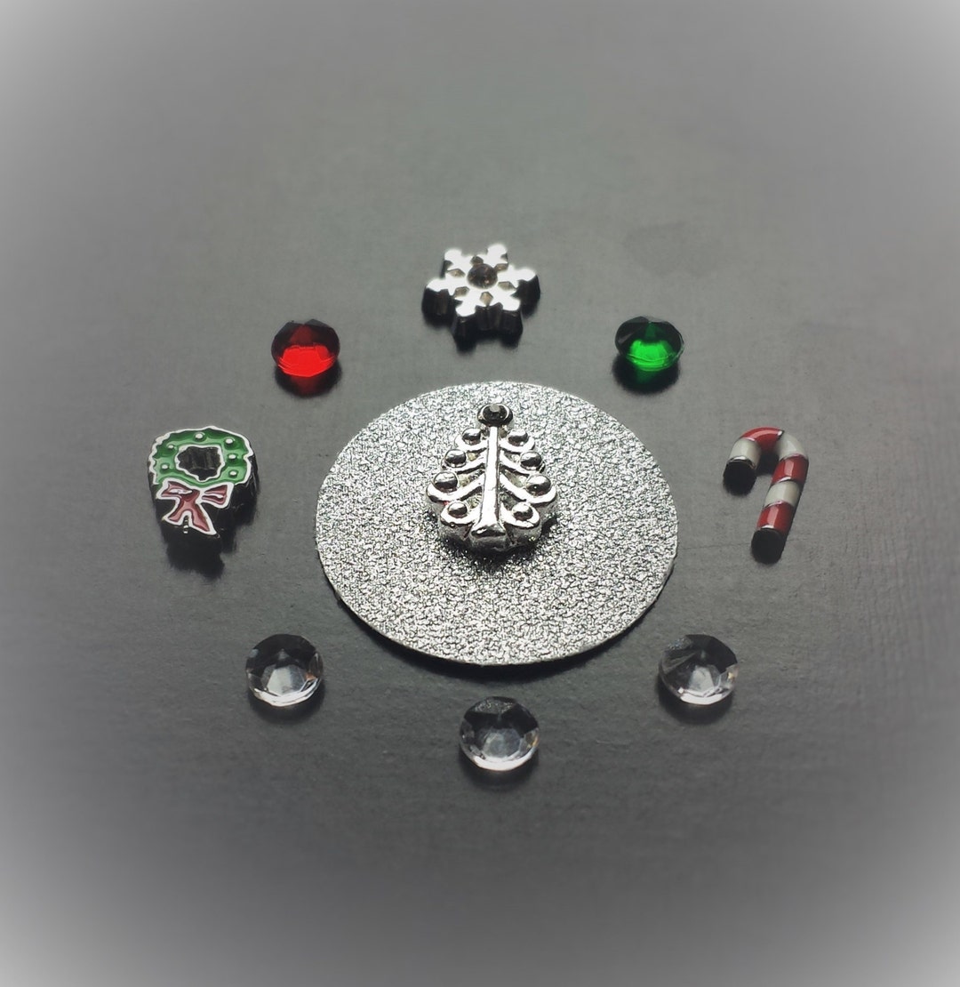 Christmas Floating Charm Set for Floating Lockets-20 Piece Set-gift ...