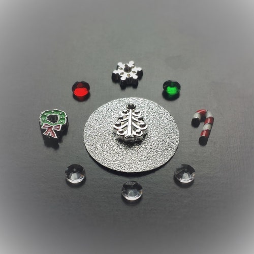 Holiday Floating Charm Set for Floating Lockets-10 Piece - Etsy