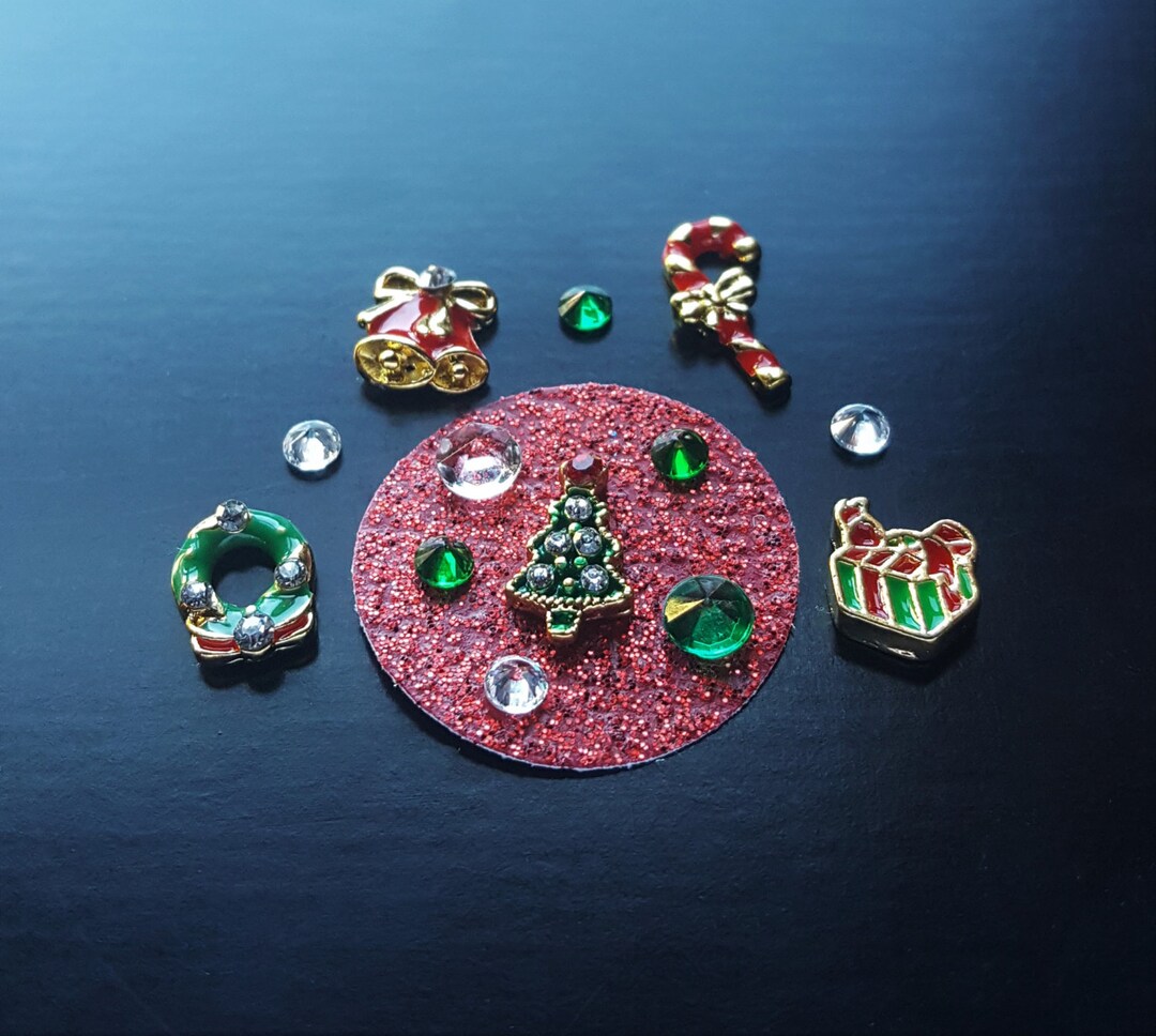Christmas Floating Charm Set for Floating Lockets-14 Piece Set-gift ...