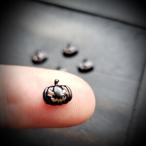 Pumpkin Jack-o-lantern Floating Charm for Floating Lockets-1 - Etsy