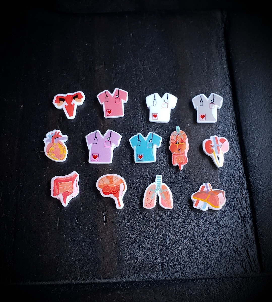 Medical Floating Charm: Scrubs, Organs, Doctor Locket Charms - Etsy