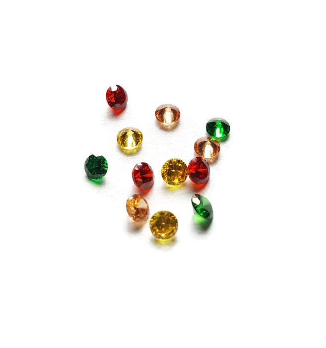 Fall Stardust Crystal Mix -12-pack-green, Yellow, Red, & Champagne ...