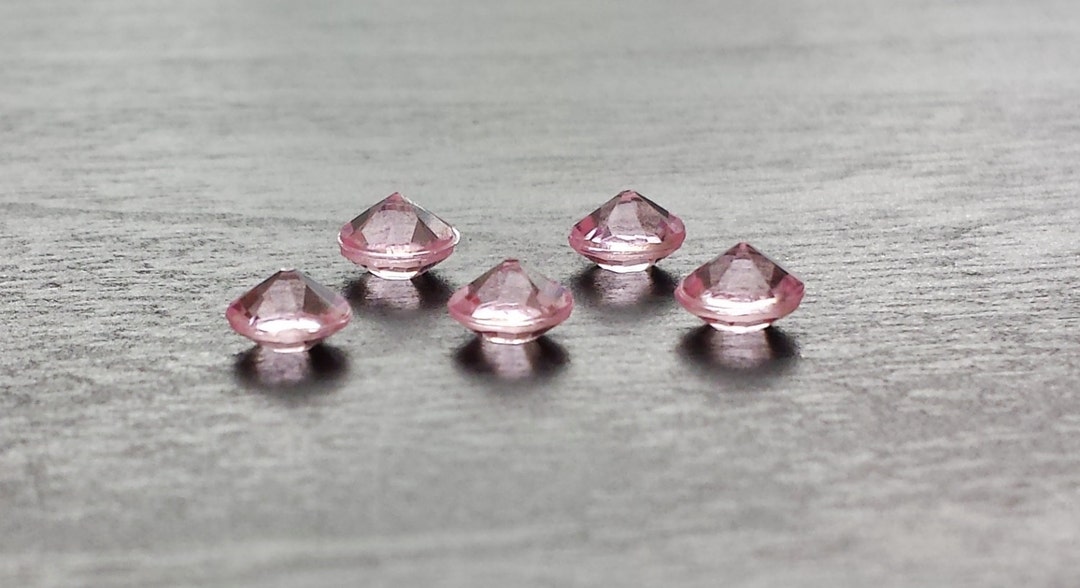 Light Pink Crystal Floating Charm Set for Floating Lockets-october ...