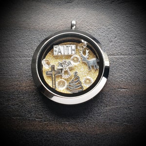 Christmas Floating Charm Set for Floating Lockets-11 Piece Set-holiday ...