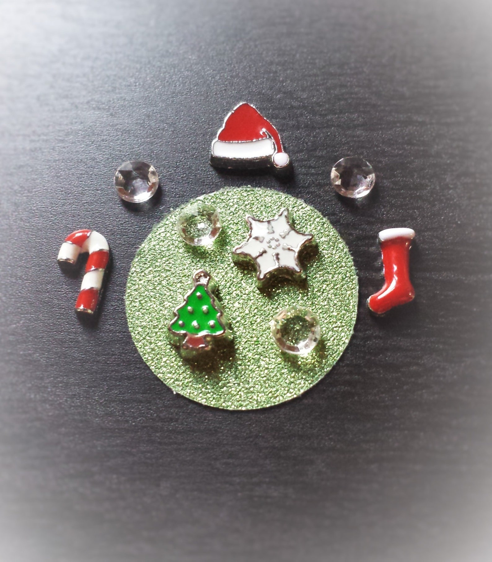 Christmas Floating Charm Set for Floating Lockets-10-piece - Etsy