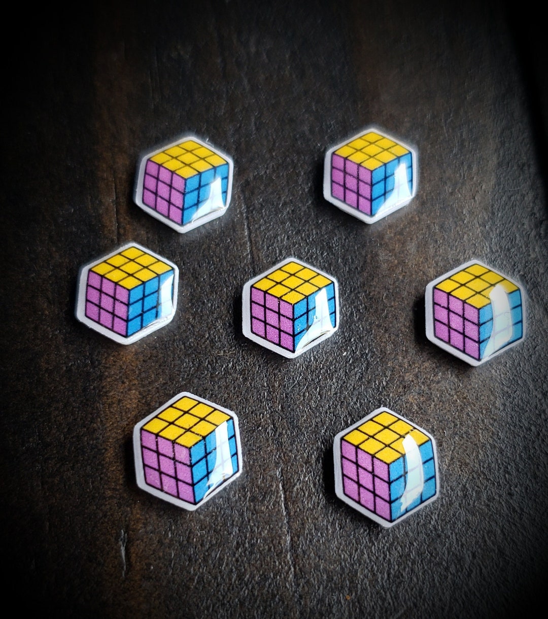 Rubik's Cube Floating Charm for Floating Lockets-1 Piece-9mm-9mm ...