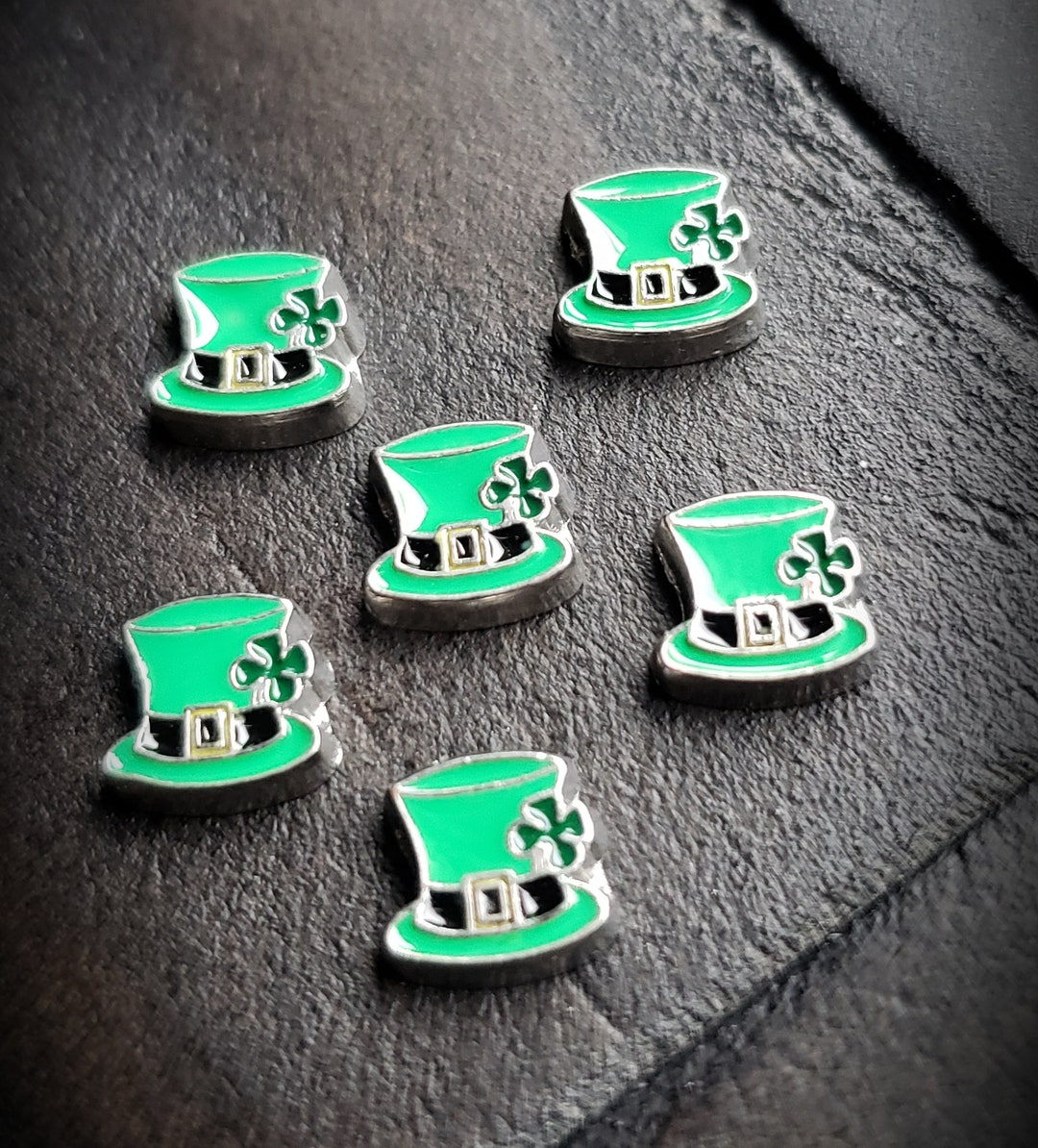 Leprechaun Hat Floating Charm for Floating Lockets-st. Patrick's Day ...