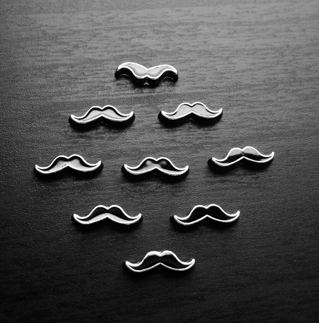 Mustache Floating Charms for Floating Lockets-floating Locket Charms ...