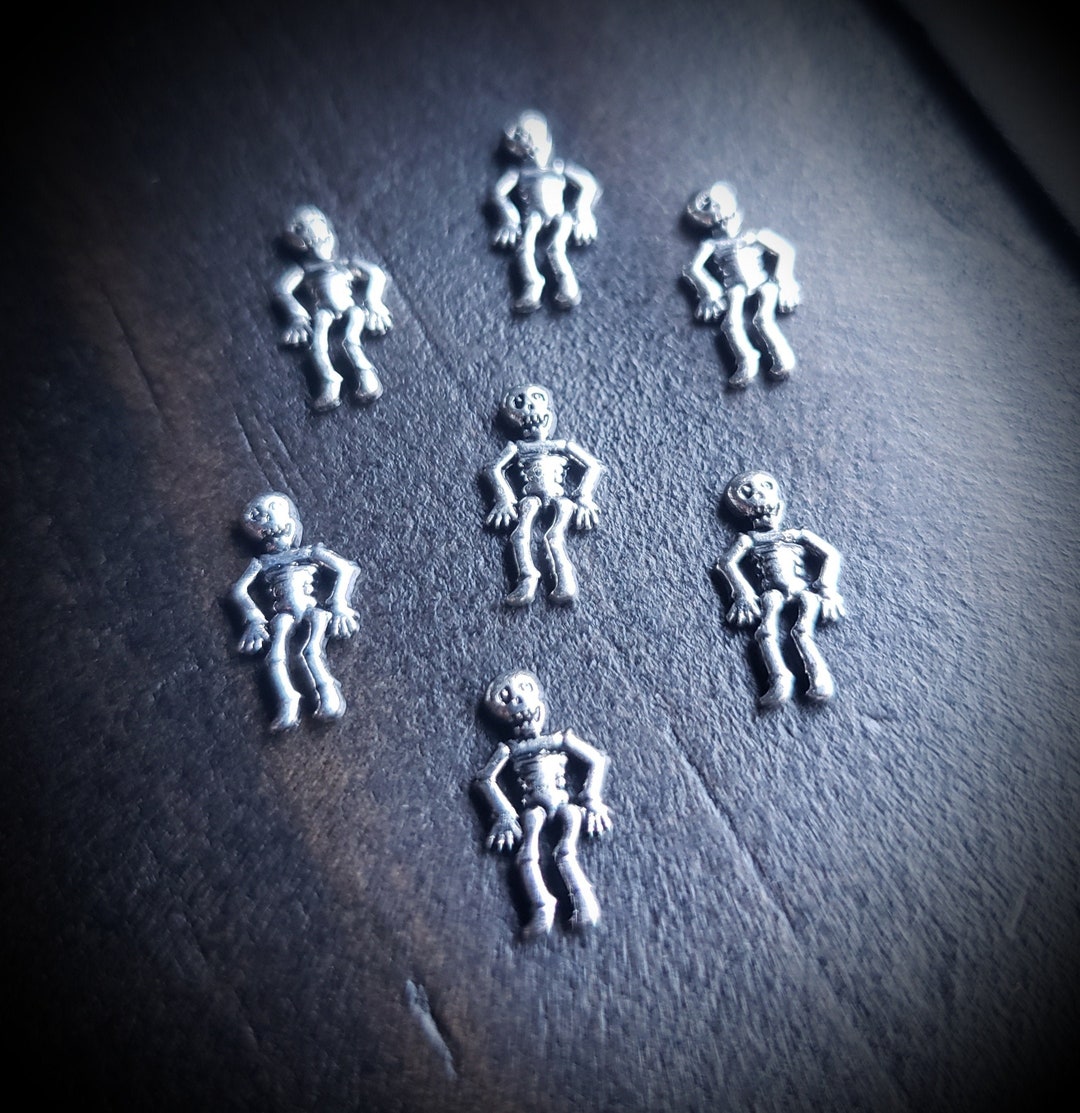 Skeleton Floating Charm for Floating Lockets-silver Skeleton Charm ...