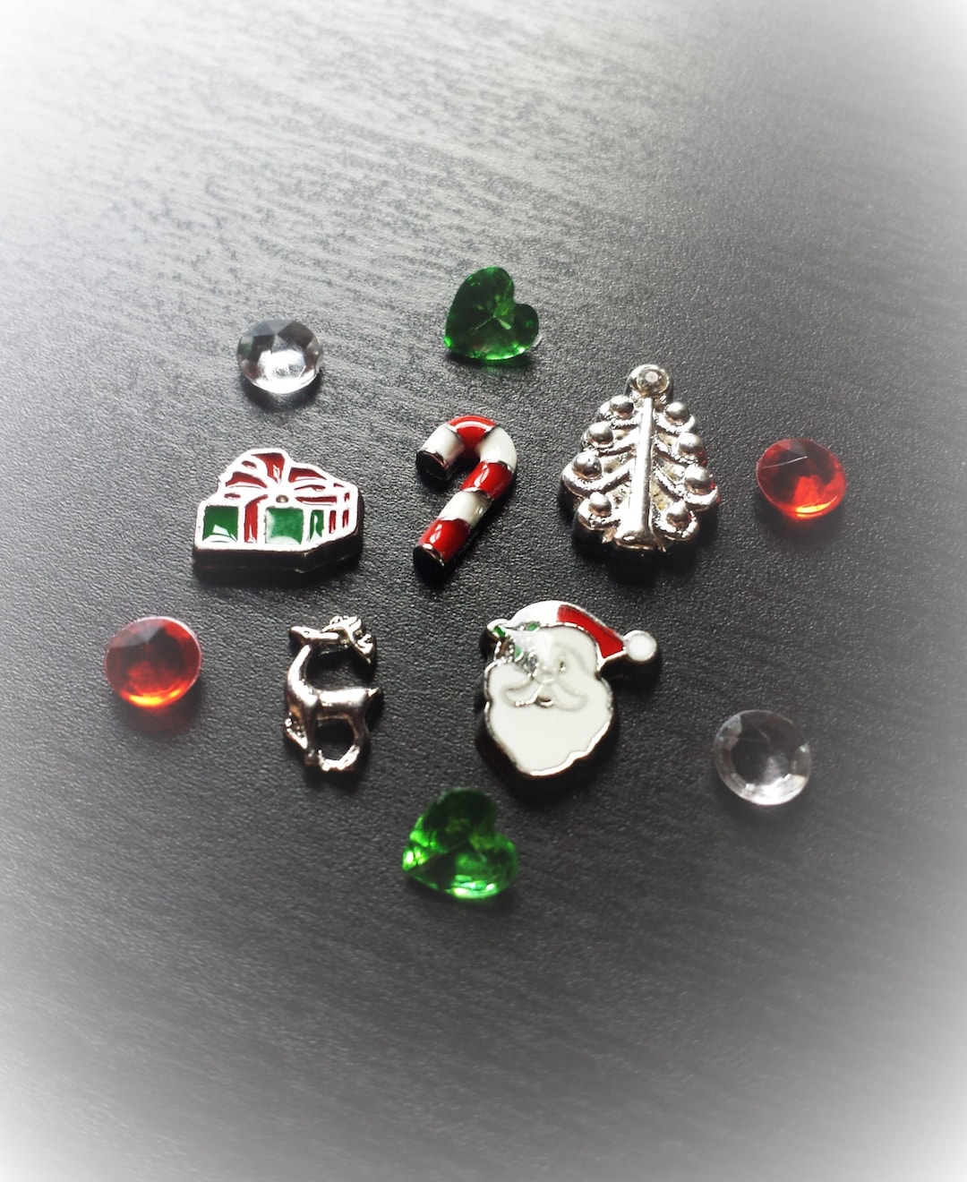 Set of Christmas Floating Charms for Large Floating Lockets-11 Piece ...