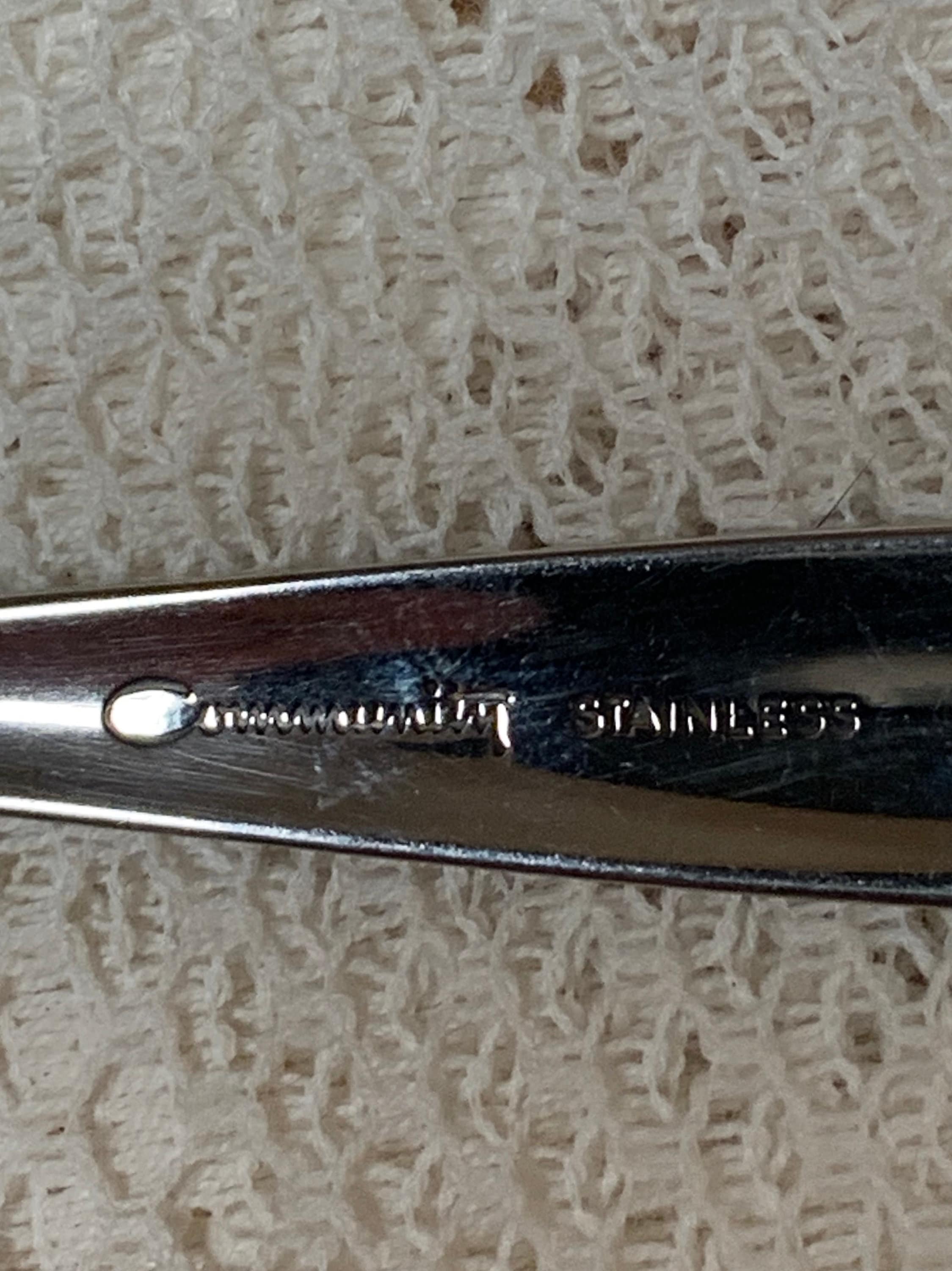 1 Oneida Community Venetia Stainless Steel Serving Spoon - Etsy