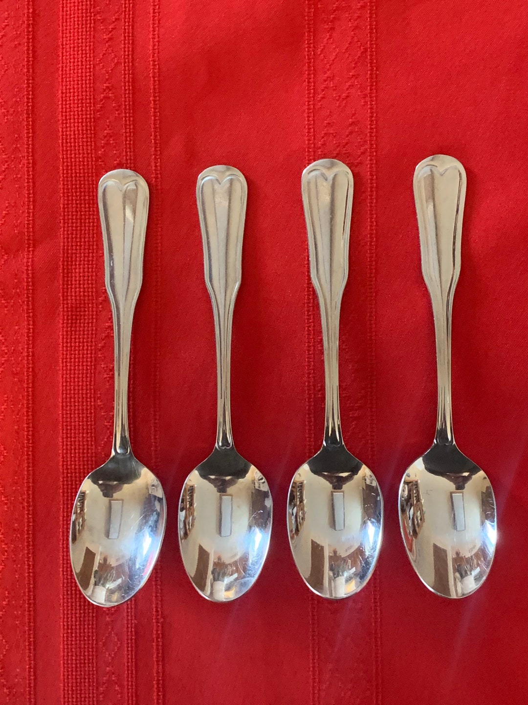Set of 4 Towle Breckenridge Stainless Steel Teaspoons - Etsy