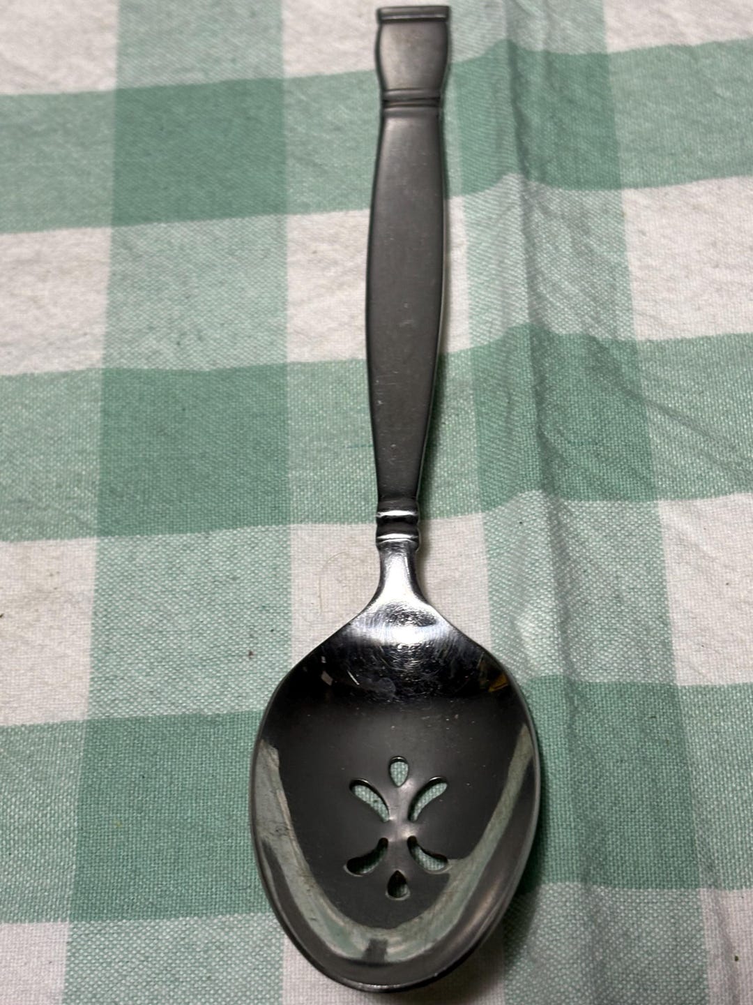 1 Oneida Albany Stainless Steel Slotted Serving Spoon - Etsy