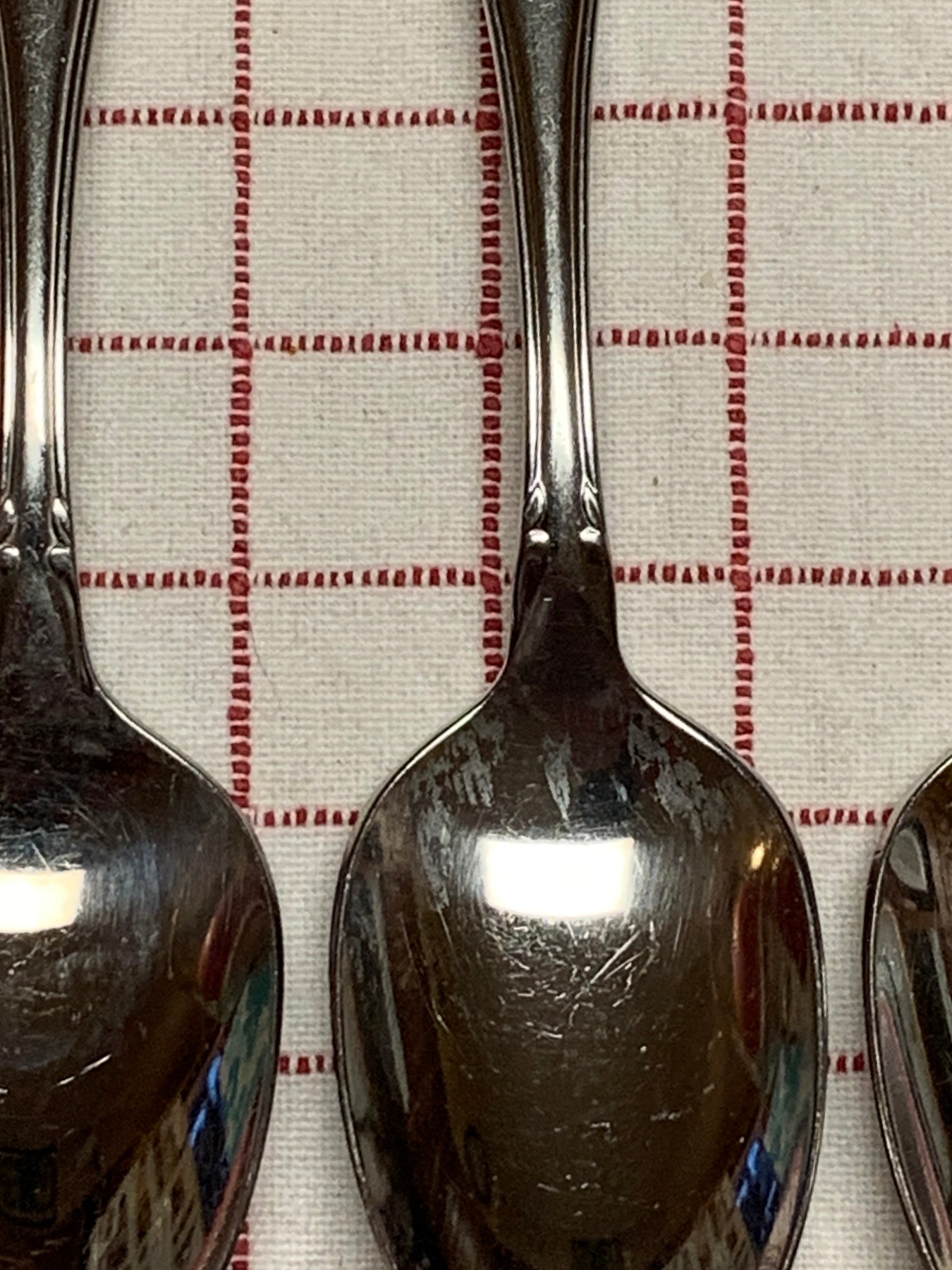 Set of 4 Oneida Berkeley Square Stainless Steel Teaspoons - Etsy