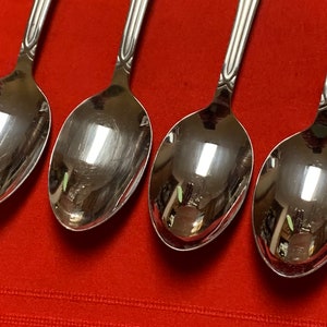 Set of 4 Pfaltzgraff Satin Mirage Frost Stainless Steel Oval Soup ...