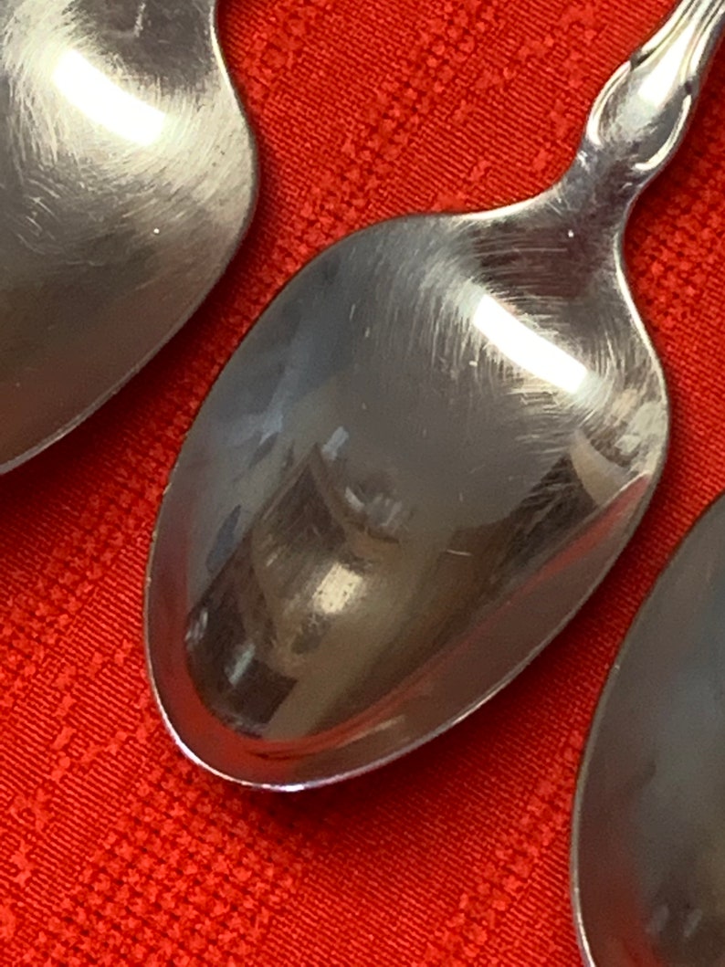 Set of 4 Oneida Cantata Stainless Steel Teaspoons - Etsy