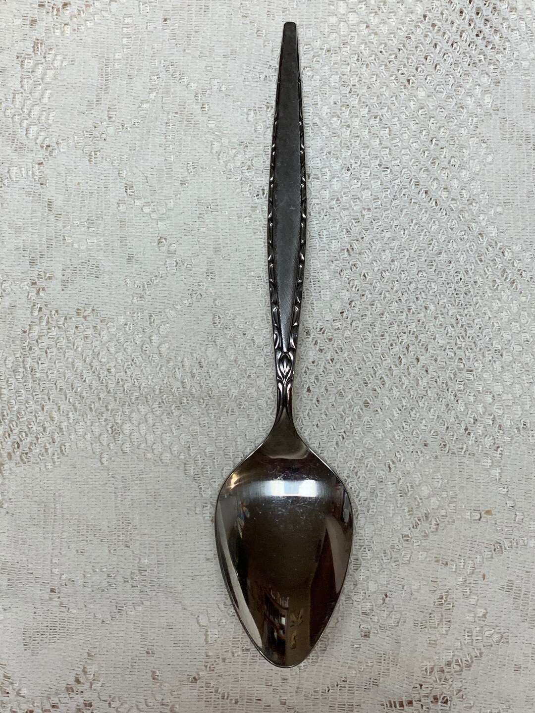 1 Oneida Community Venetia Stainless Steel Serving Spoon - Etsy