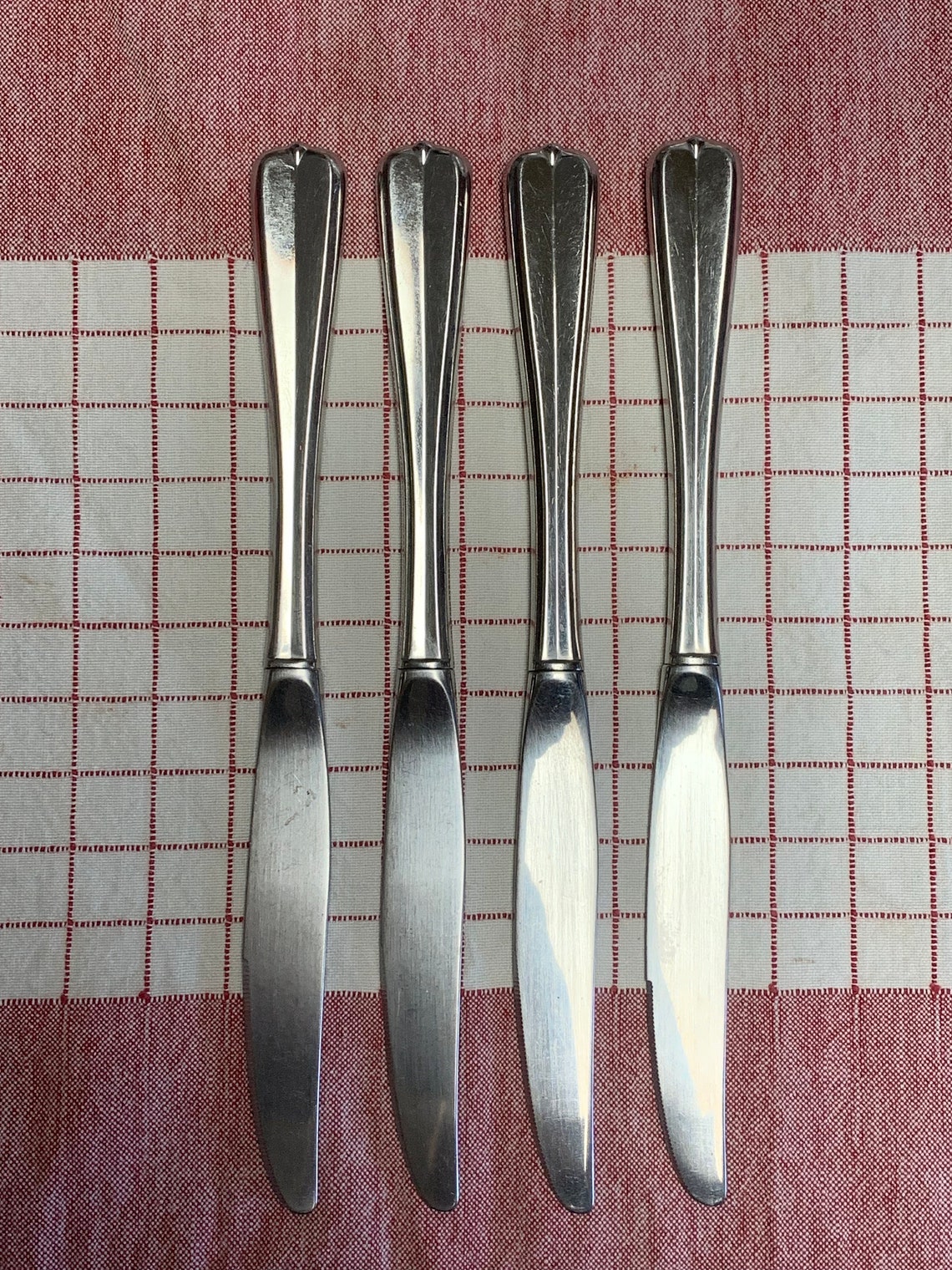 Set of 4 Oneida Gala Impulse Stainless Steel Dinner Knives - Etsy