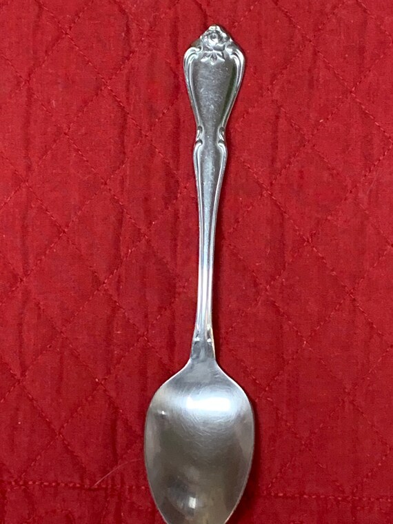 1 Oneida Arbor Rose Last Rose Stainless Steel Teaspoon | Etsy